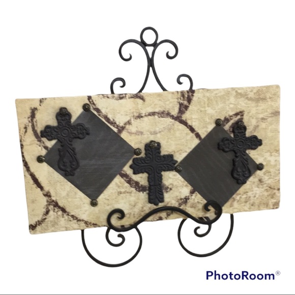 Accents | 3 Cross Rectangular Wall Hanging | Poshmark